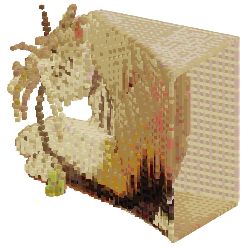 Build a monstrous Puck inspired by ... | Minecraft Build - BlockGPT