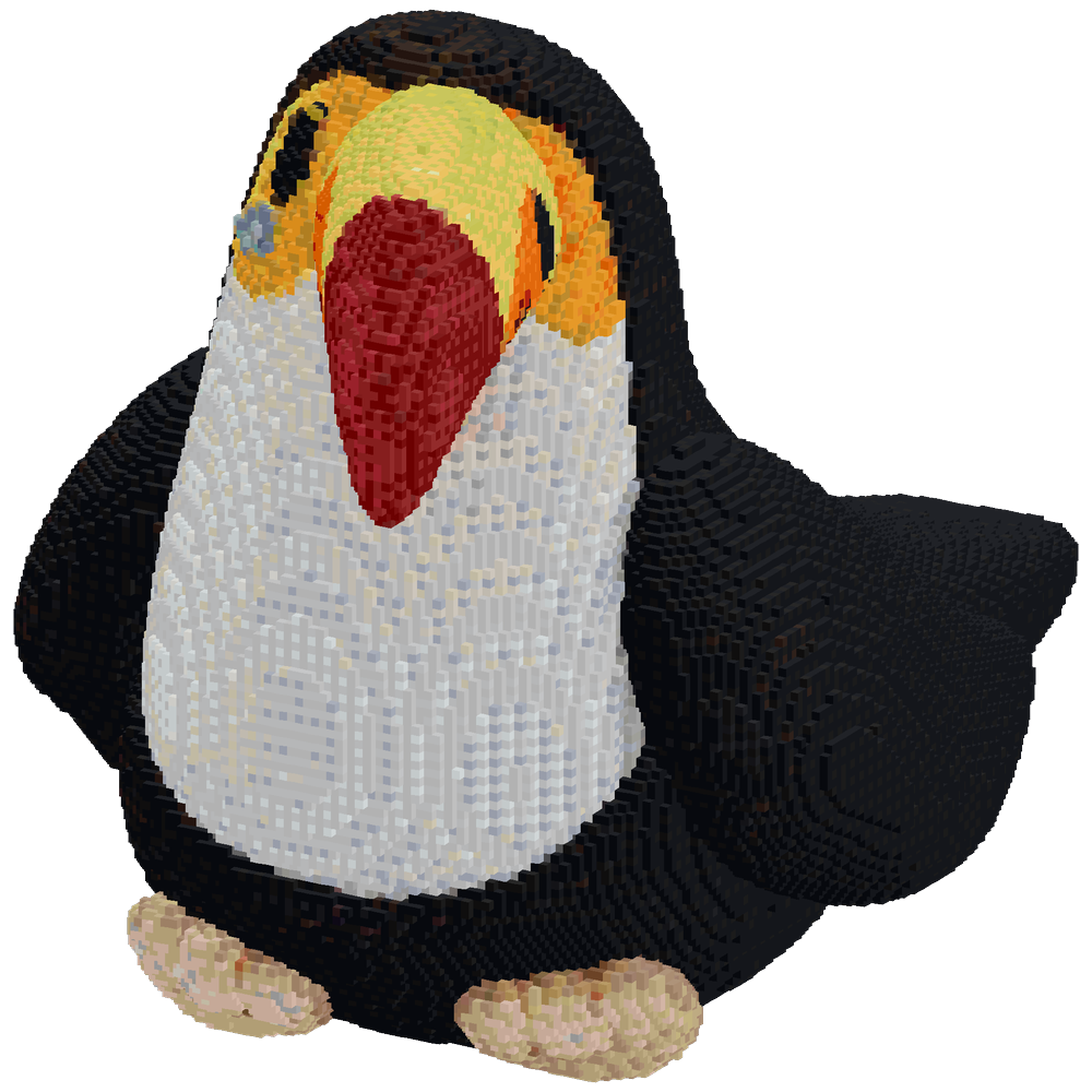toucan plushie | Minecraft Build - BlockGPT