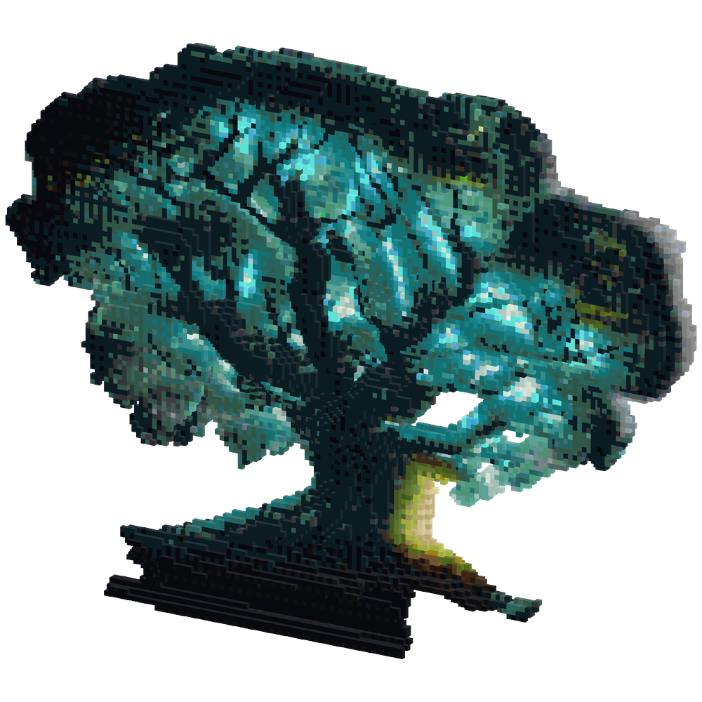 remake this tree try to match the c... | Minecraft Build - BlockGPT