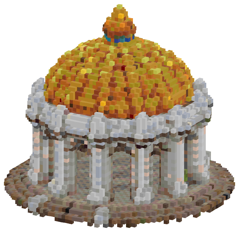 Build a small Minecraft structure. ... | Minecraft Build - BlockGPT