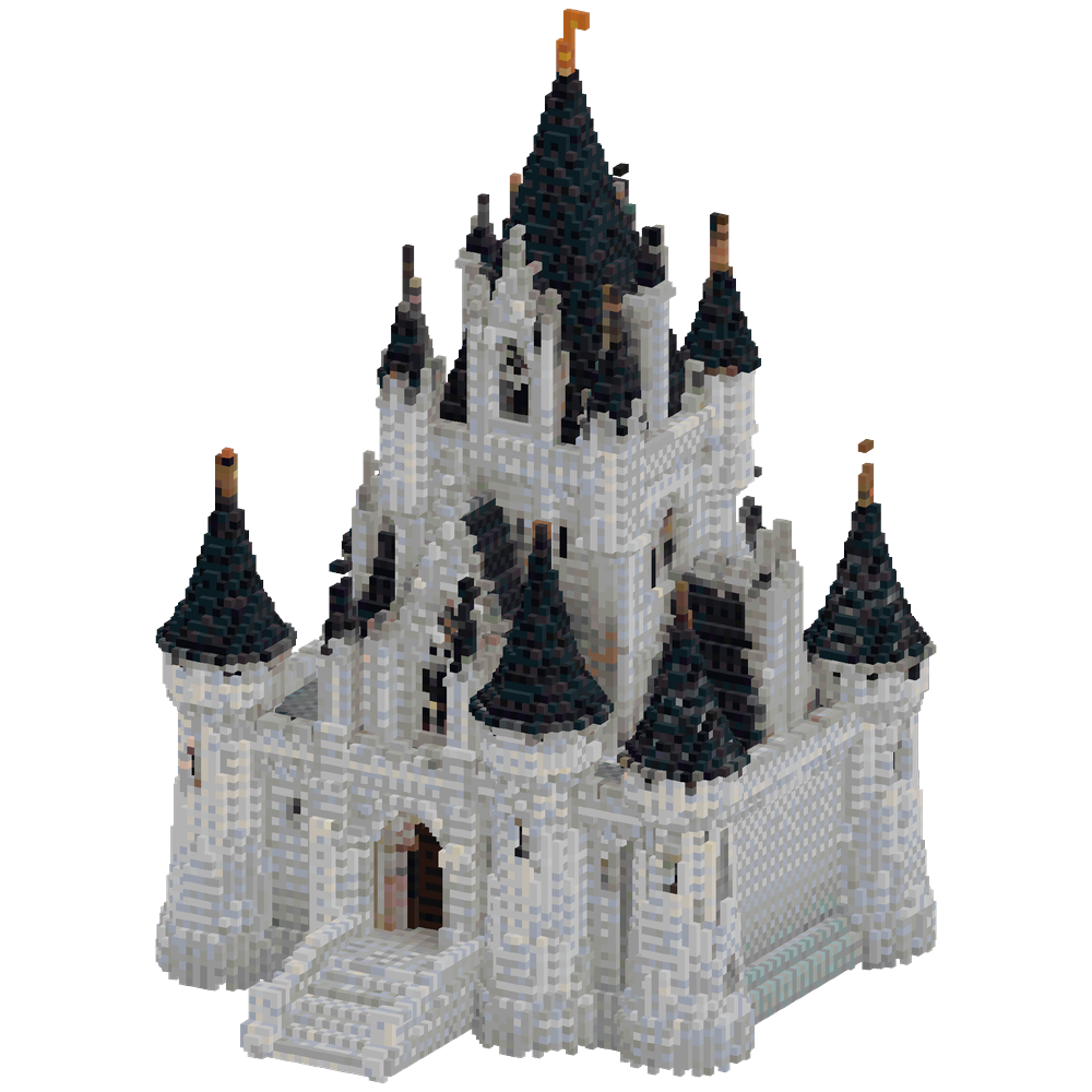 Gothic style castle | Minecraft Build - BlockGPT