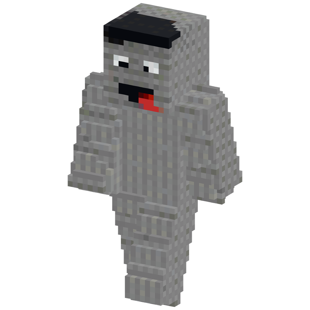 Minecraft style character model: A ... | Minecraft Build - BlockGPT