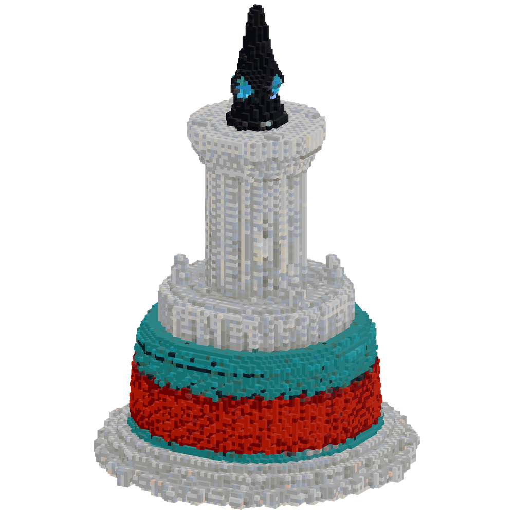 The Loom-Spire Sanctum is the archi... | Minecraft Build - BlockGPT