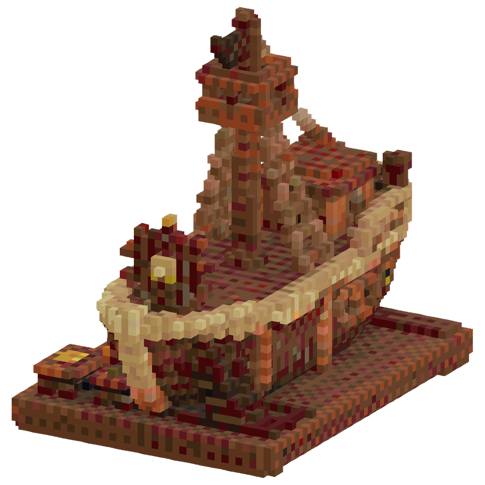 Build a very small, compact wooden ... | Minecraft Build - BlockGPT