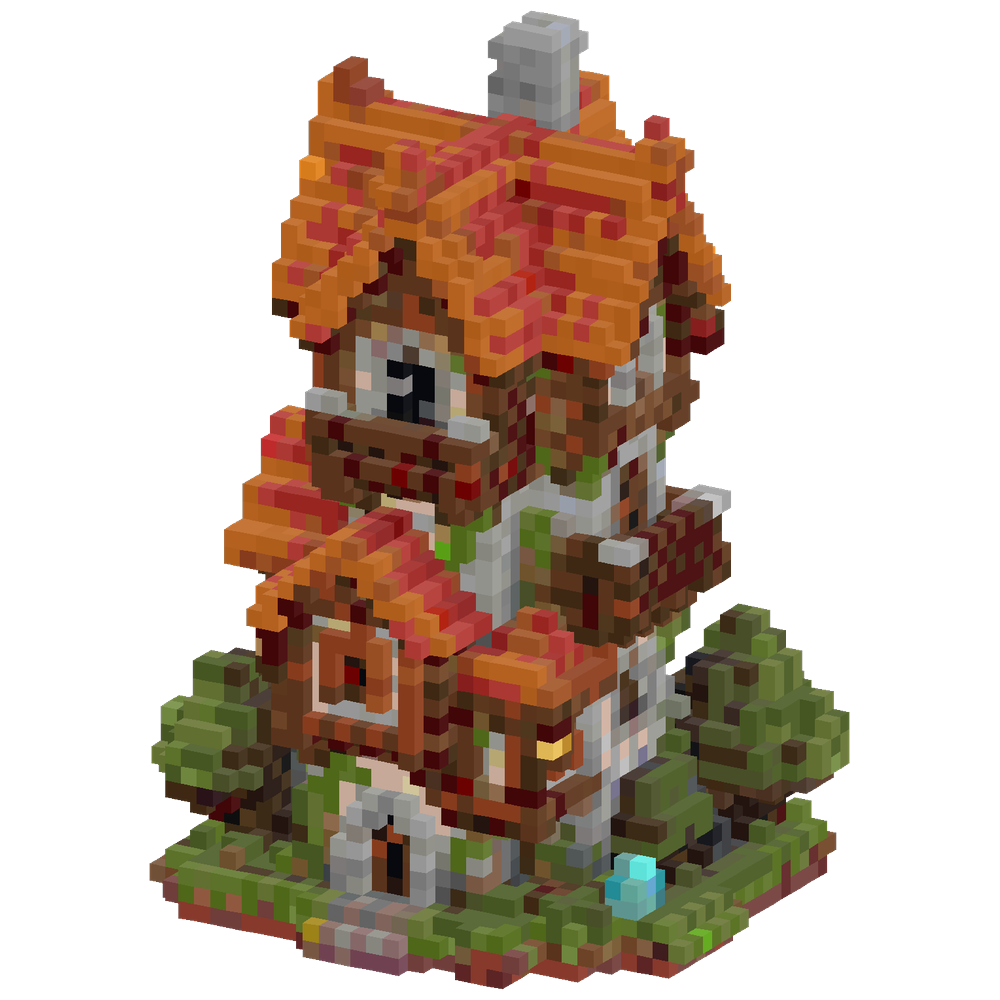 Create a fantasy medieval tower hou... | Minecraft Build - BlockGPT
