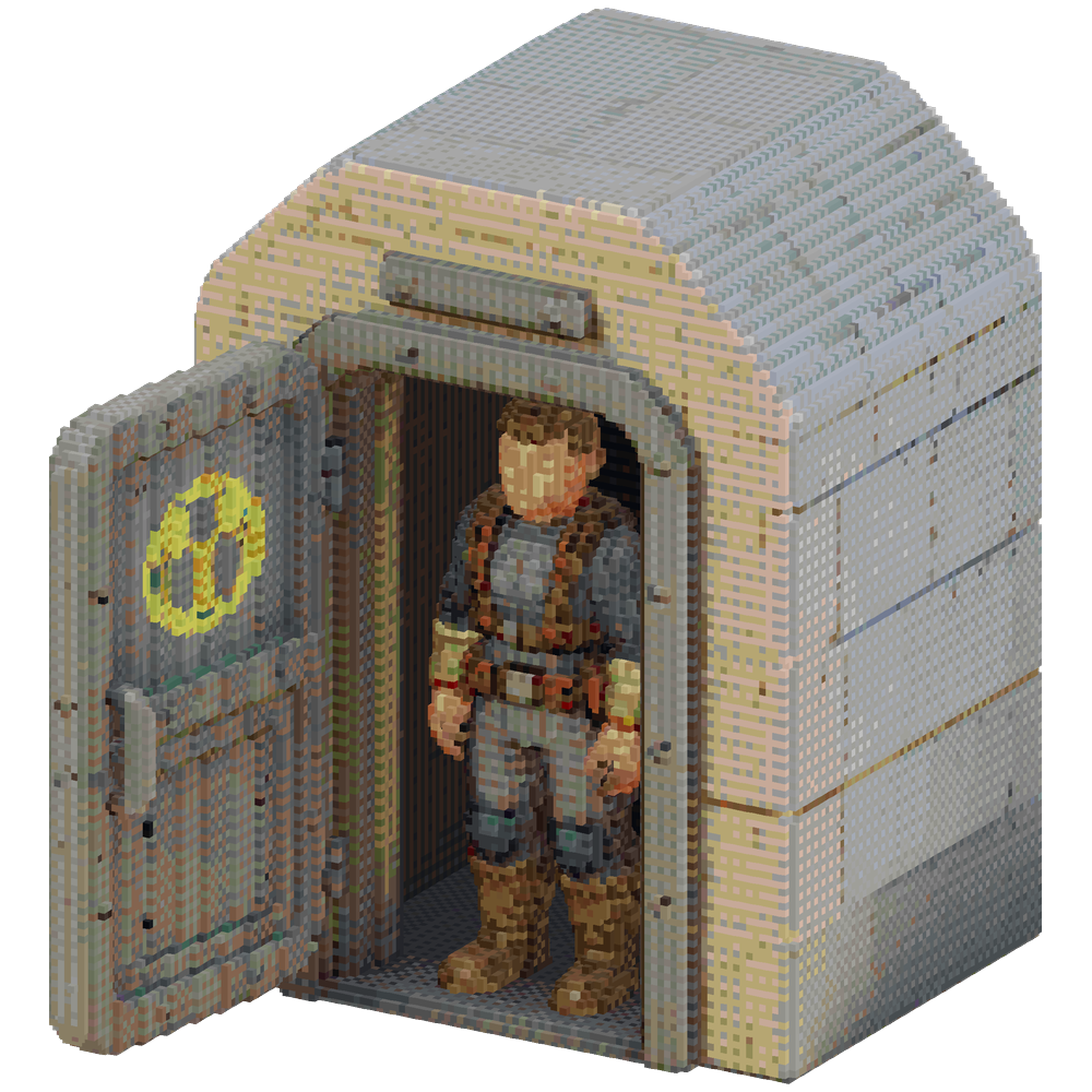 I WANT A SMALL BASIC FALLOUT BUNKER... | Minecraft Build - BlockGPT