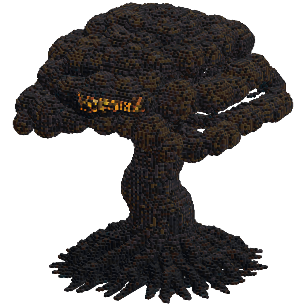 generates the world tree “Yggdrasil... | Minecraft Build - BlockGPT