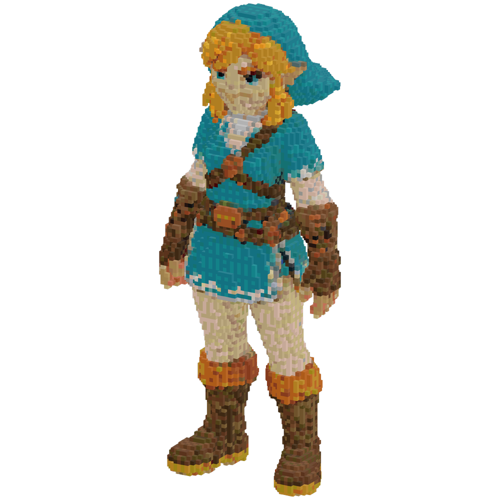Princess zelda | Minecraft Build - BlockGPT