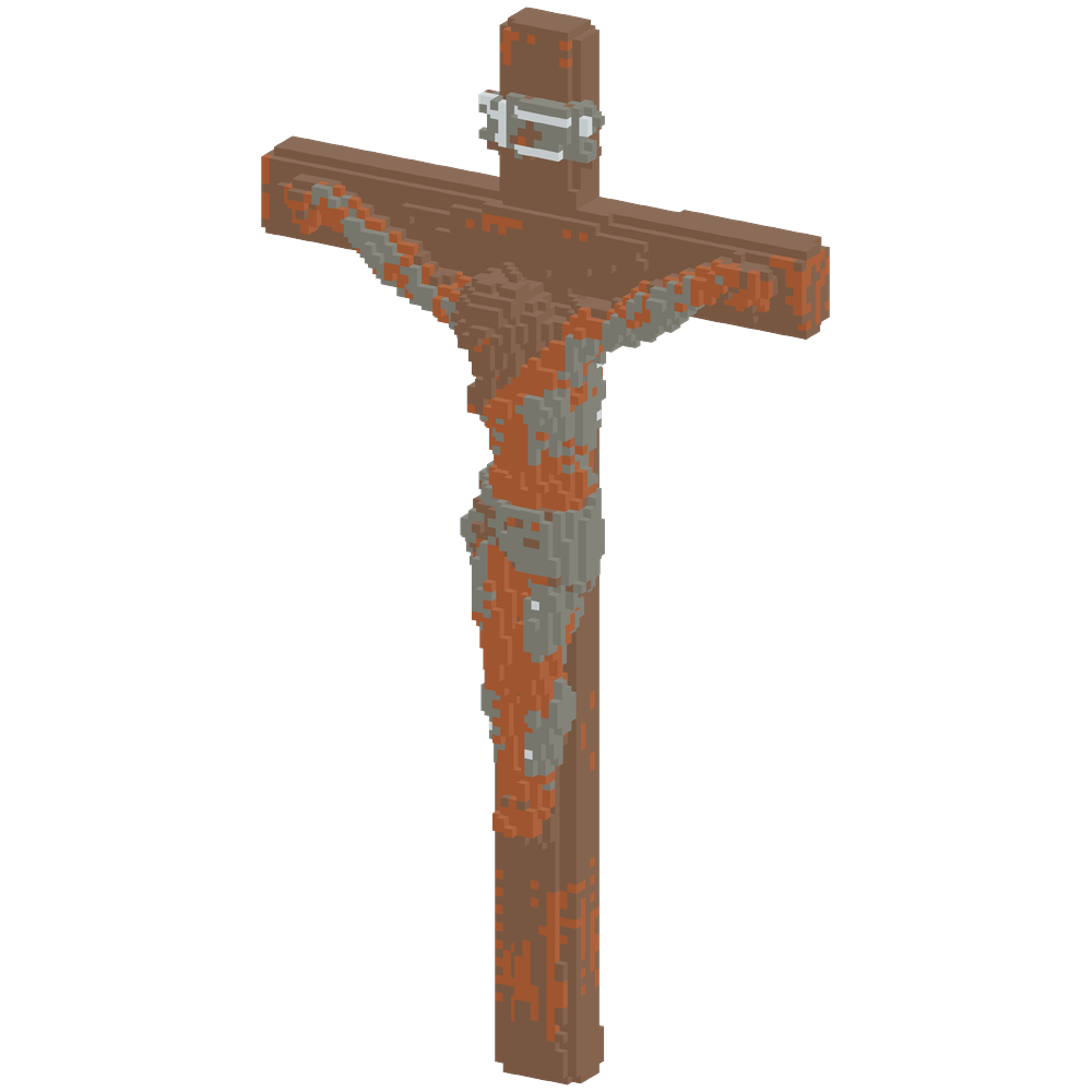 Jesus on the cross | Minecraft Build - BlockGPT