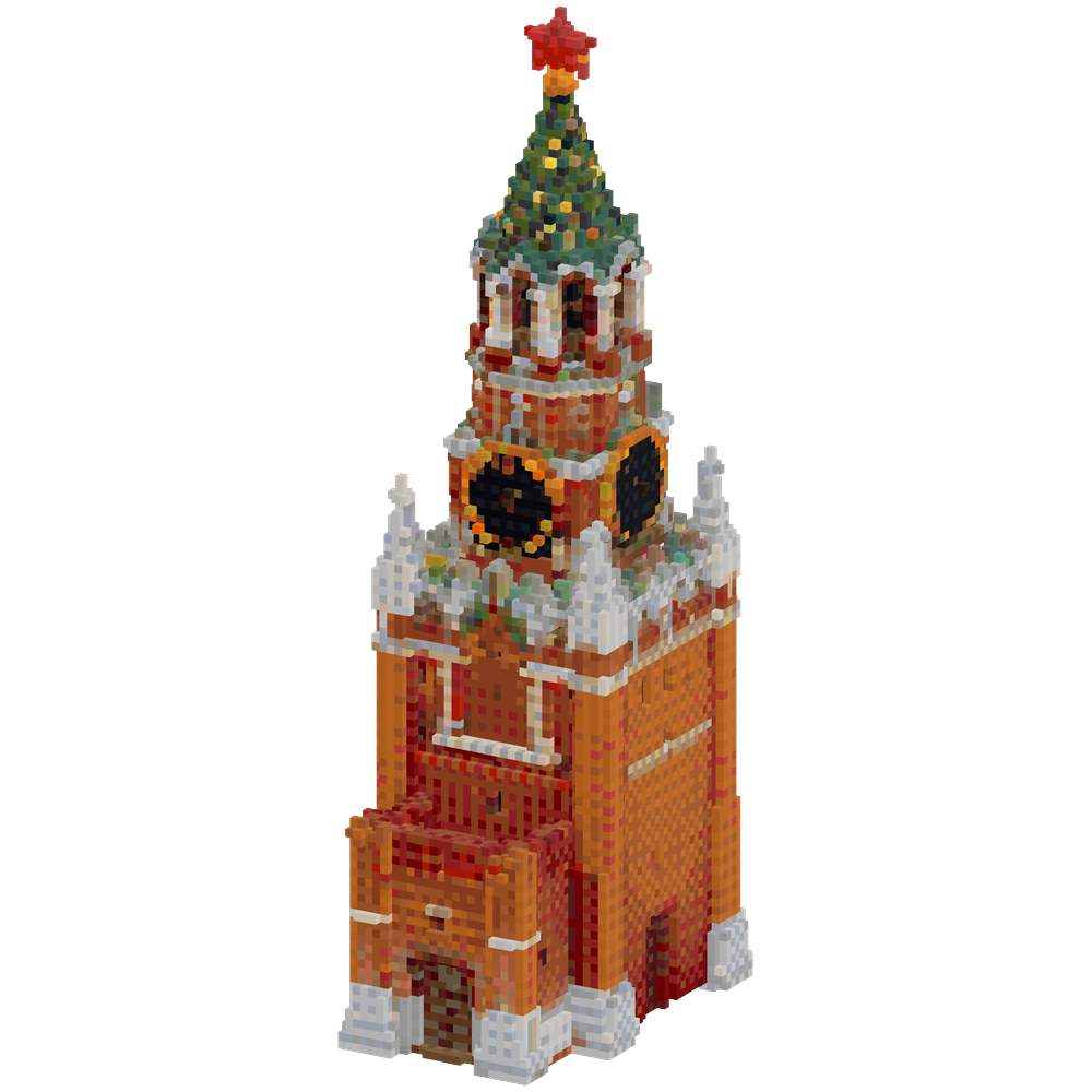 Russian Kremlin | Minecraft Build - BlockGPT