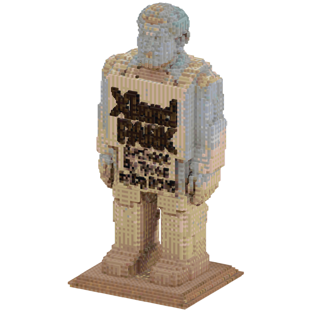 create a giant huge statue that is ... | Minecraft Build - BlockGPT