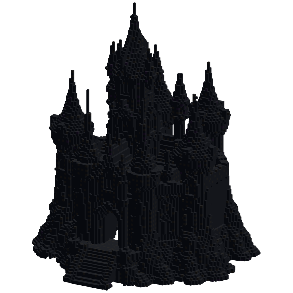 Dark fantasy castle | Minecraft Build - BlockGPT