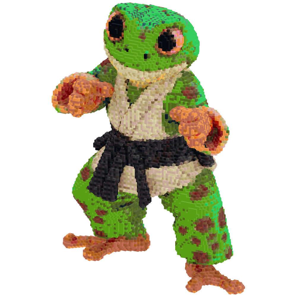 Karate Frog | Minecraft Build - BlockGPT