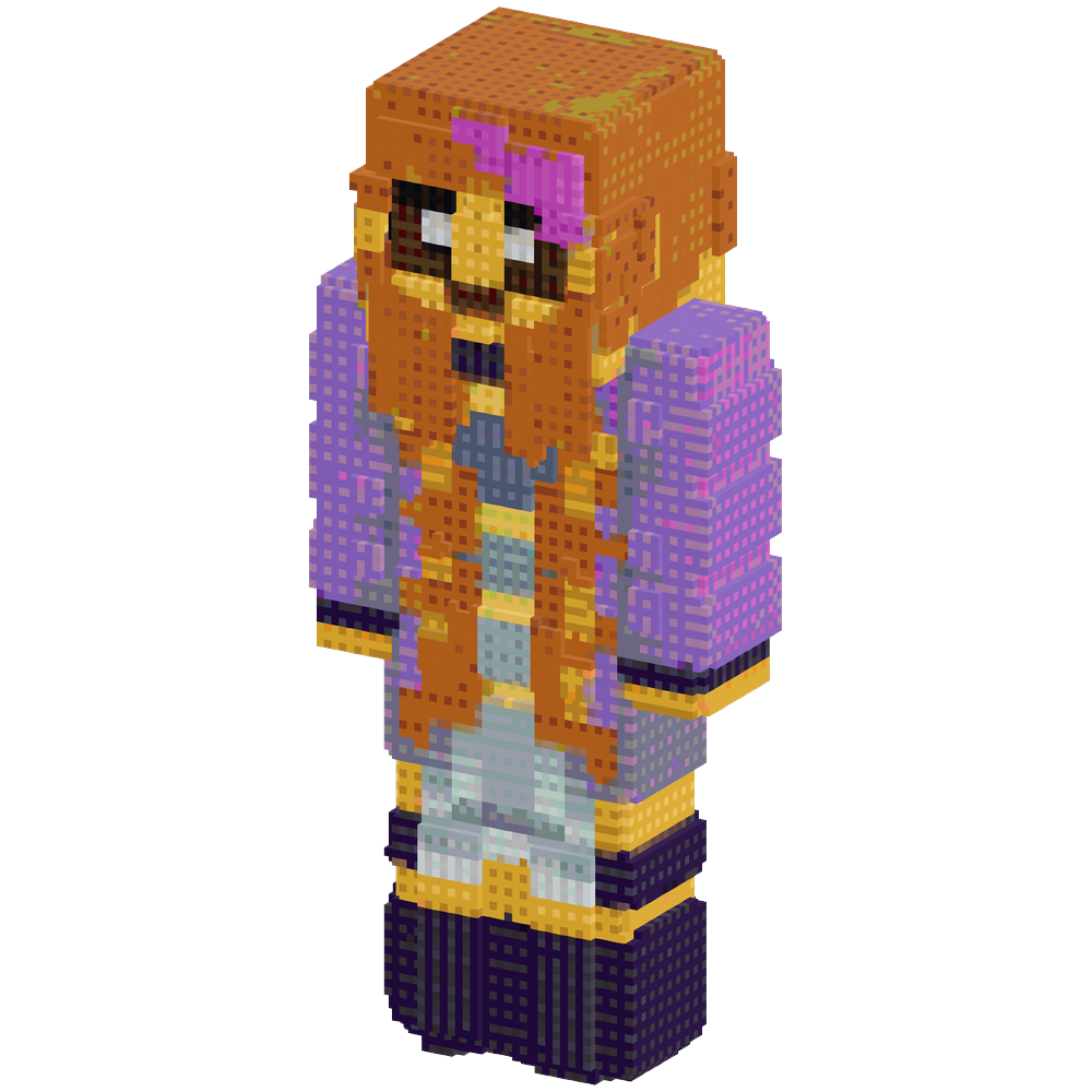 Can yo recreate this minecraft skin | Minecraft Build - BlockGPT