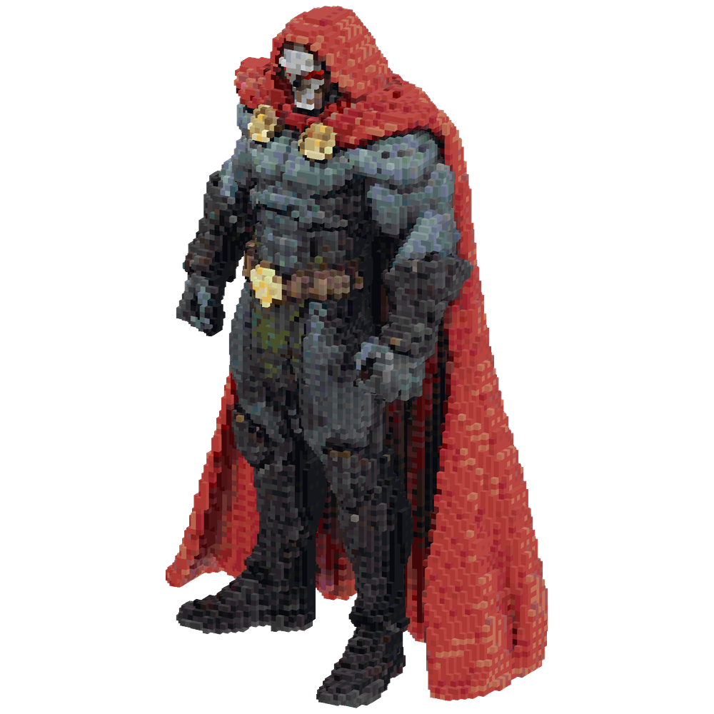 Dr. Doom statue | Minecraft Build - BlockGPT