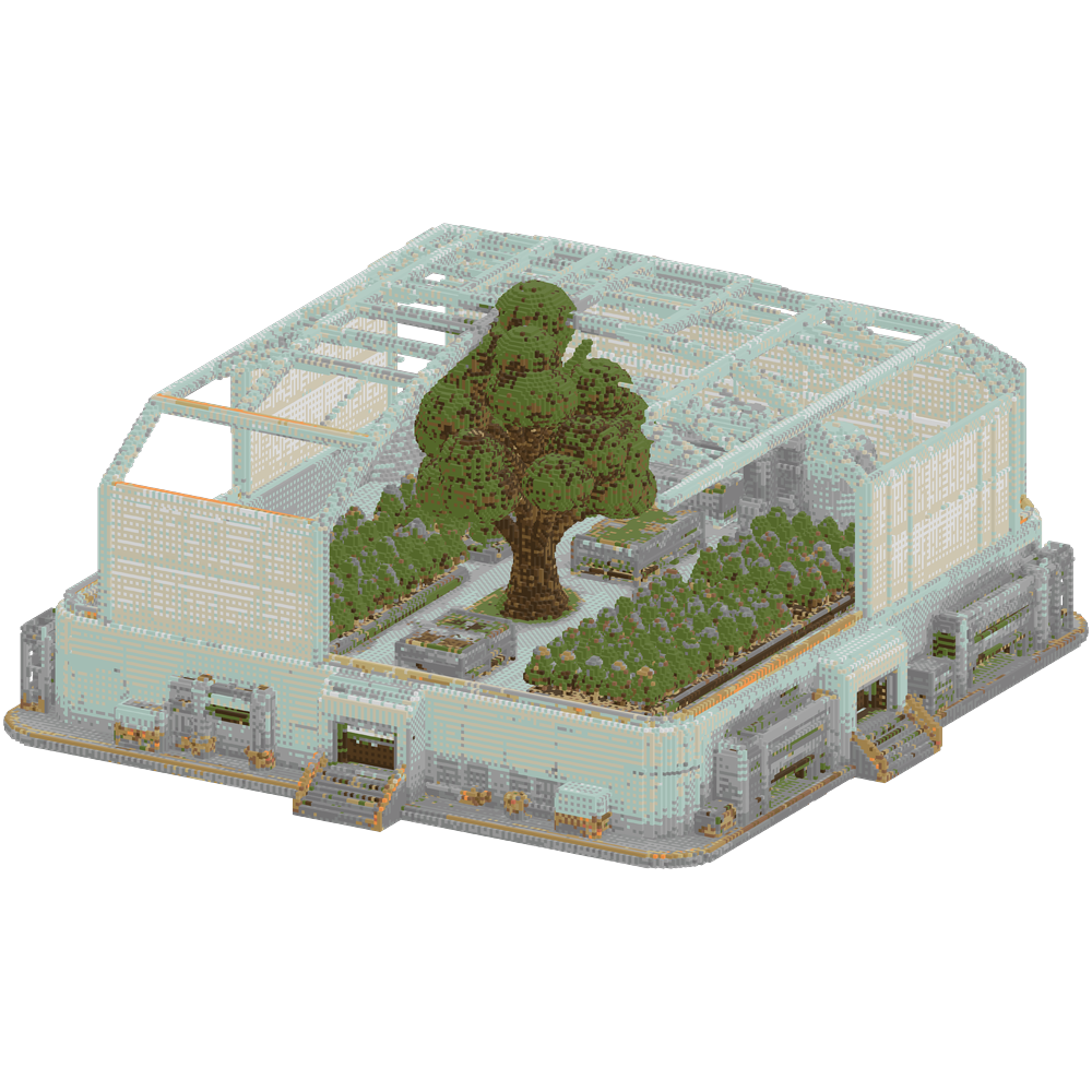 Design a large indoor tree farm ins... | Minecraft Build - BlockGPT