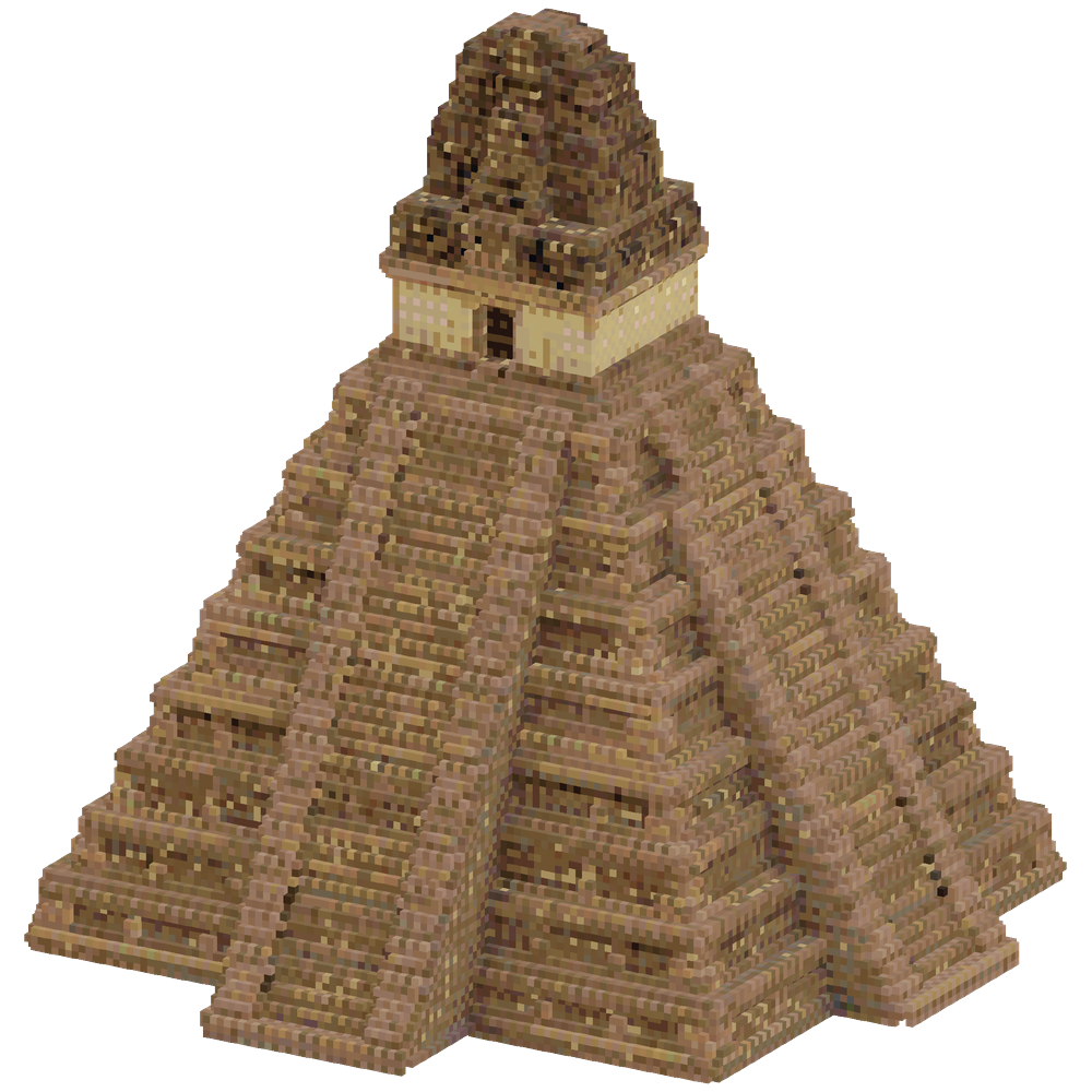 temple maya detaille | Minecraft Build - BlockGPT