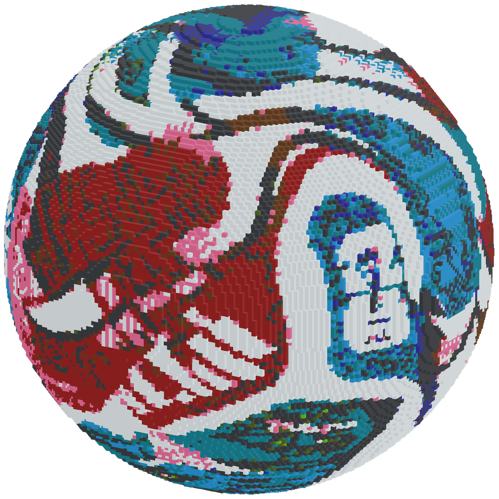 World Cup ball 2026 | Minecraft Build - BlockGPT