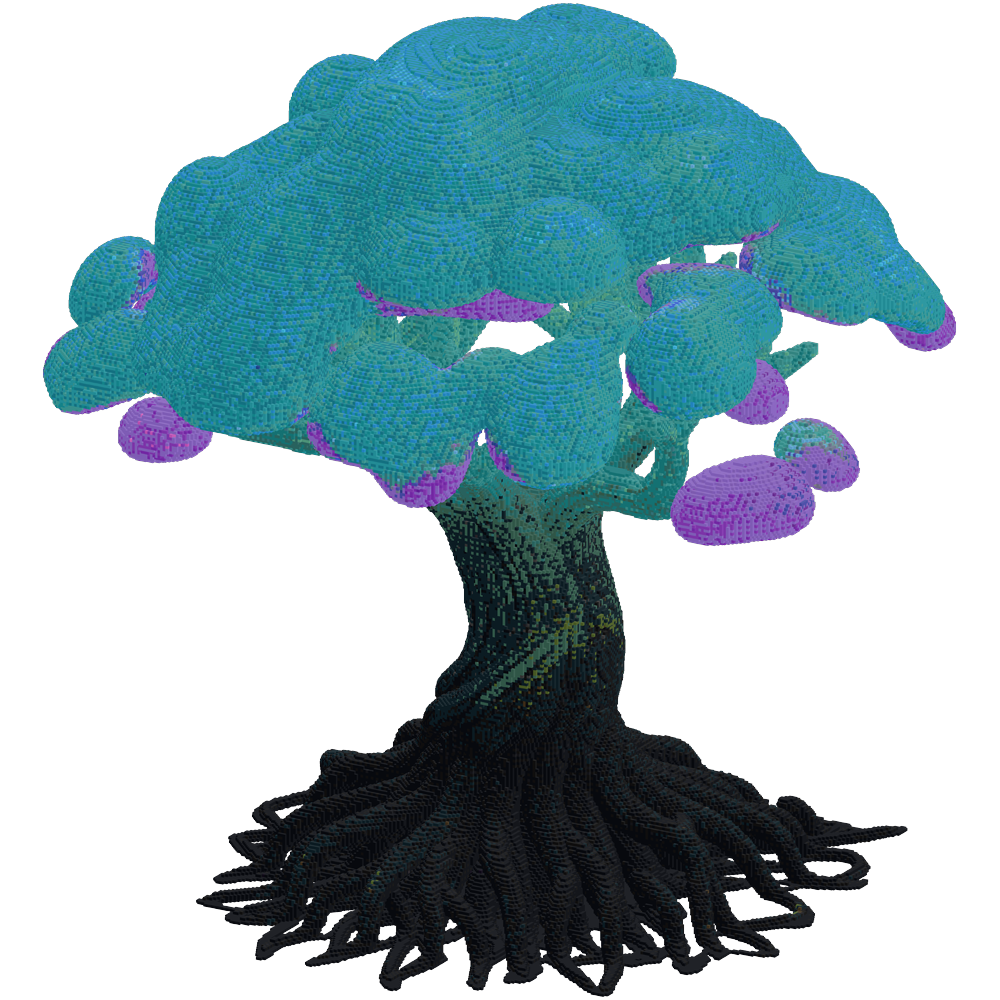generates the world tree “Yggdrasil... | Minecraft Build - BlockGPT
