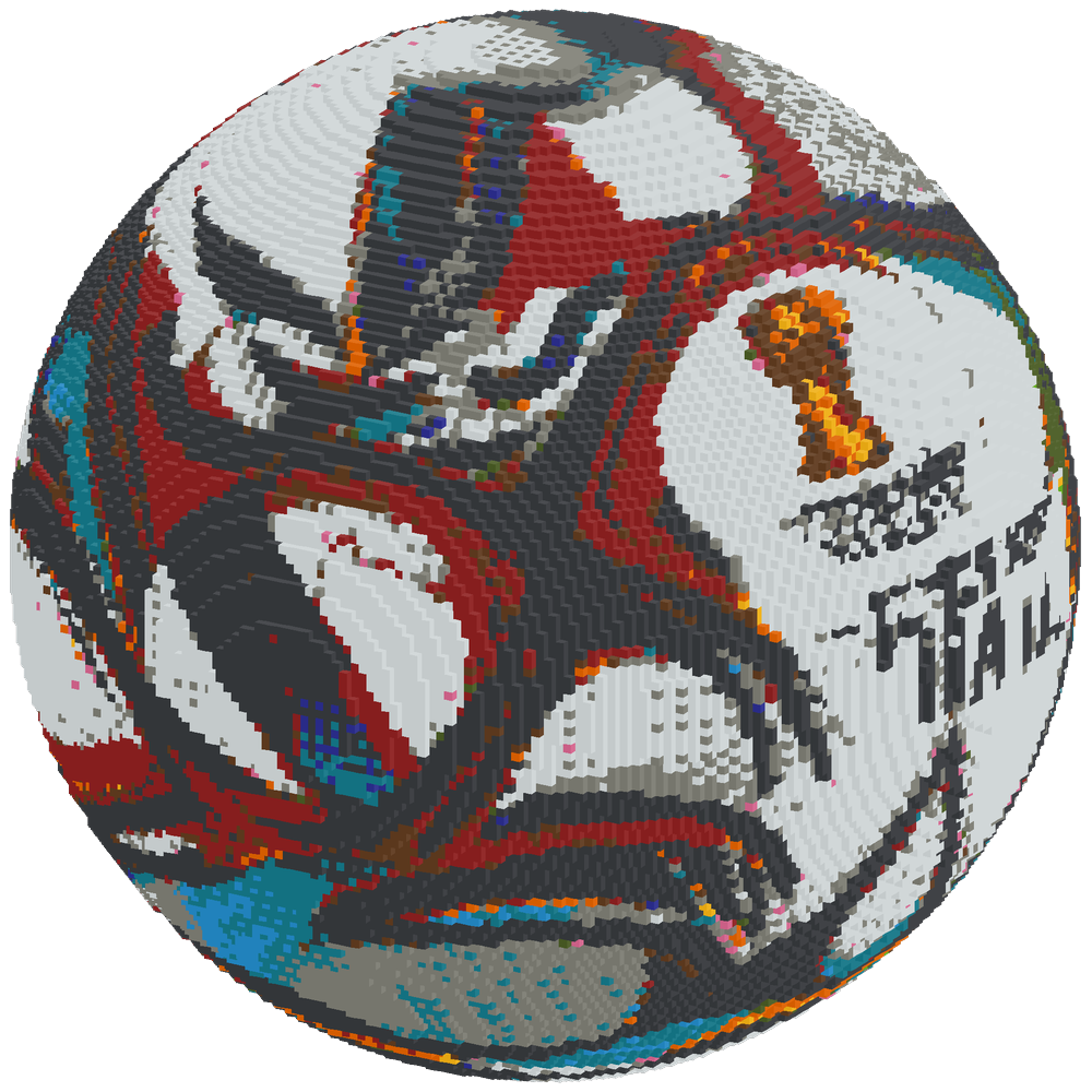 FIFA TRIONDA Ball World Cup 2026 | Minecraft Build - BlockGPT