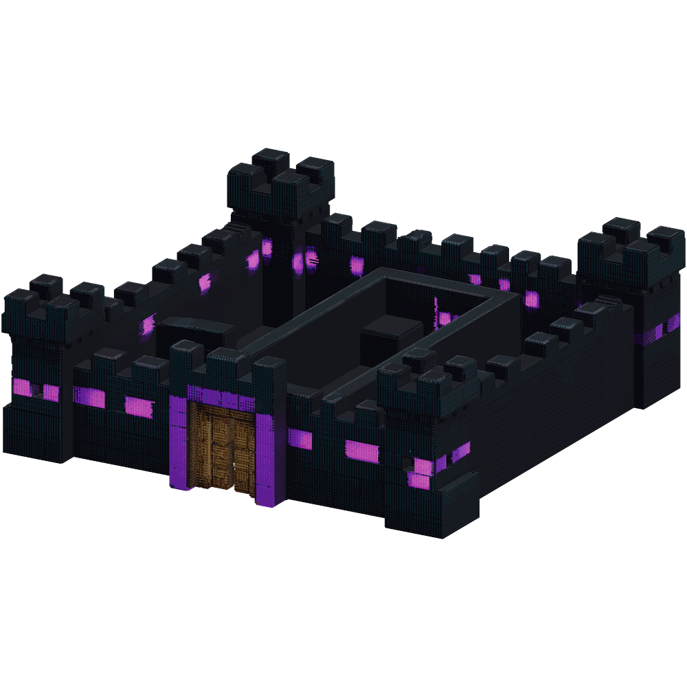 Compact Minecraft PvP fortress base... | Minecraft Build - BlockGPT