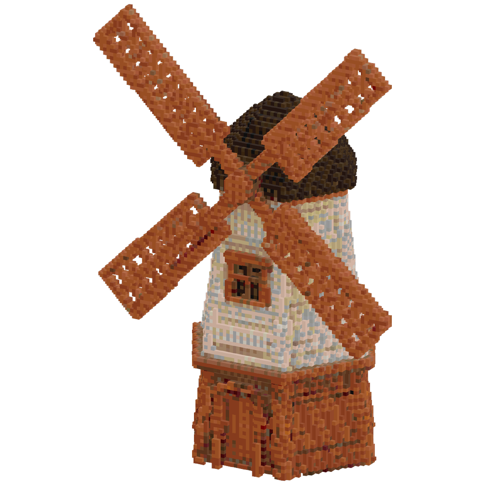 a windmill | Minecraft Build - BlockGPT