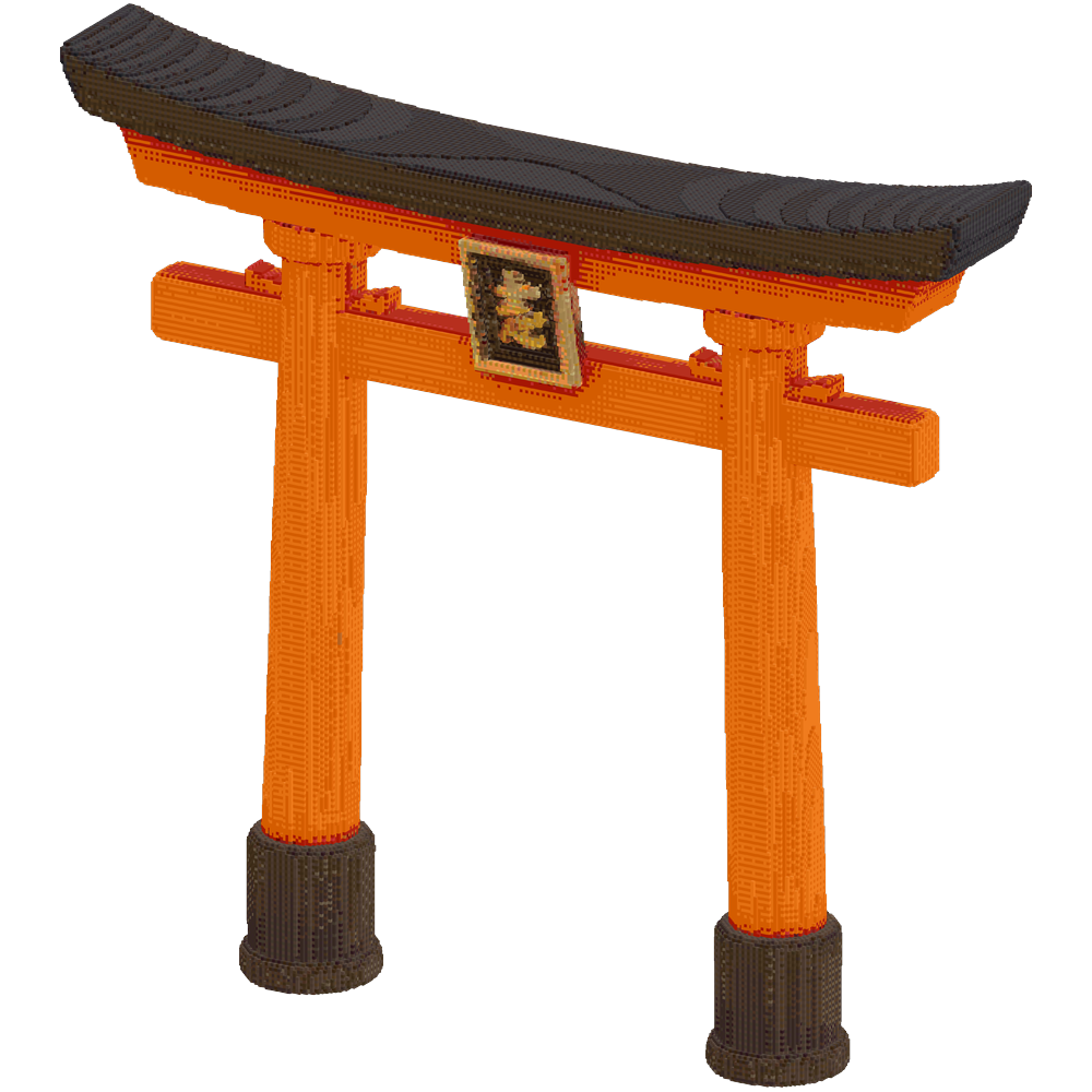 japanese shrine | Minecraft Build - BlockGPT