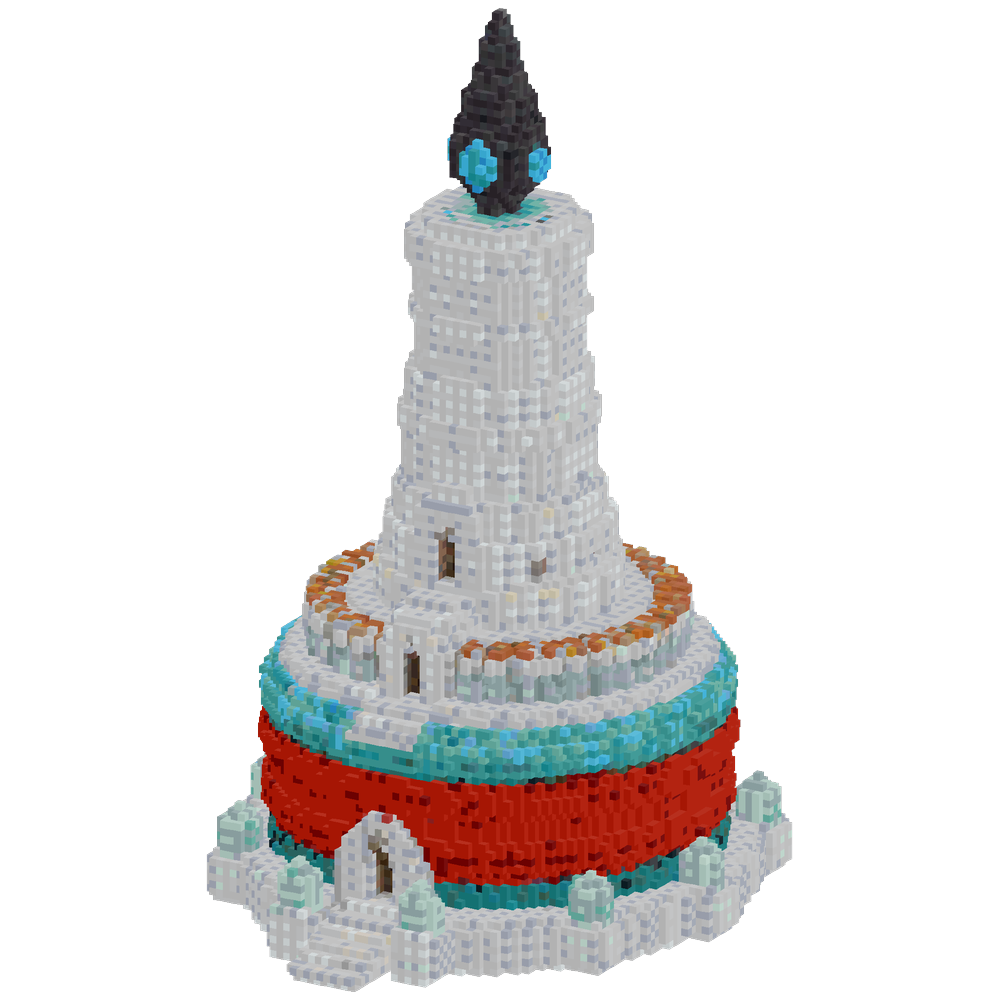 The Loom-Spire Sanctum is the archi... | Minecraft Build - BlockGPT