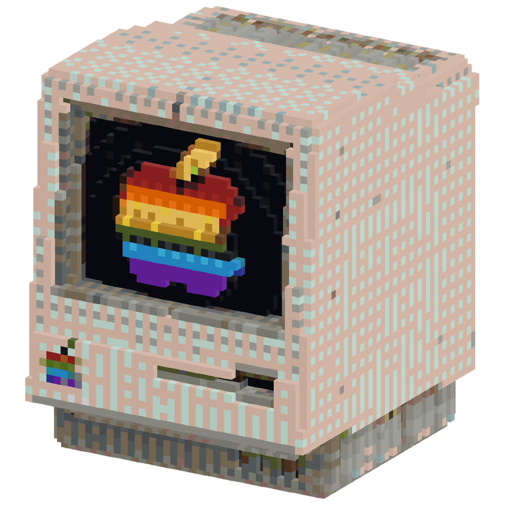 The "Clean Build" Macintosh SE/30 P... | Minecraft Build - BlockGPT